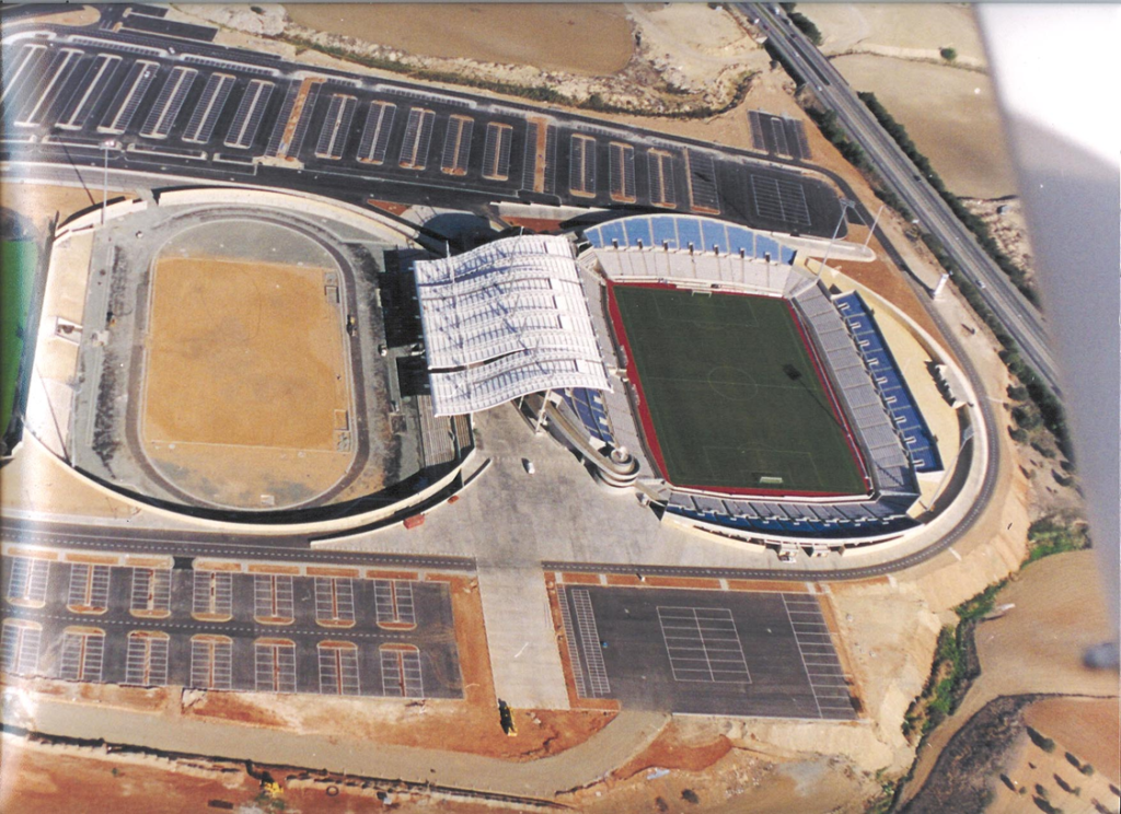 GSP Stadium in Nicosia Cyprus 1996-1998 - KYPRIANOS CHRISTODOULIDES LTD